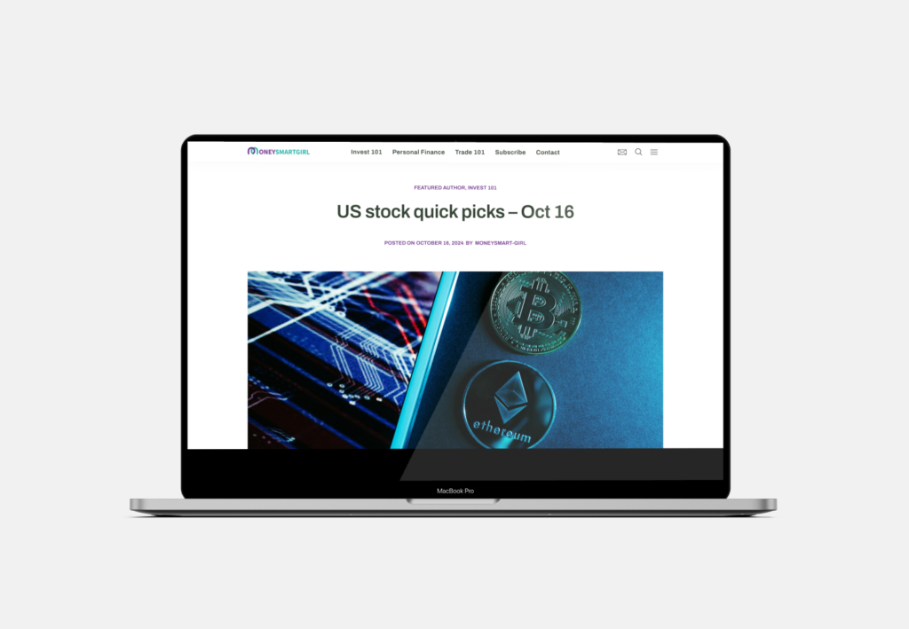 Building A Finance News Website - PHENOMENON Web Design Singapore
